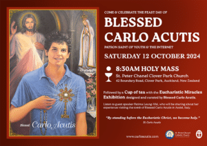 Feast of Blessed Carlo Acutis and Eucharistic Miracles Exhibition ...